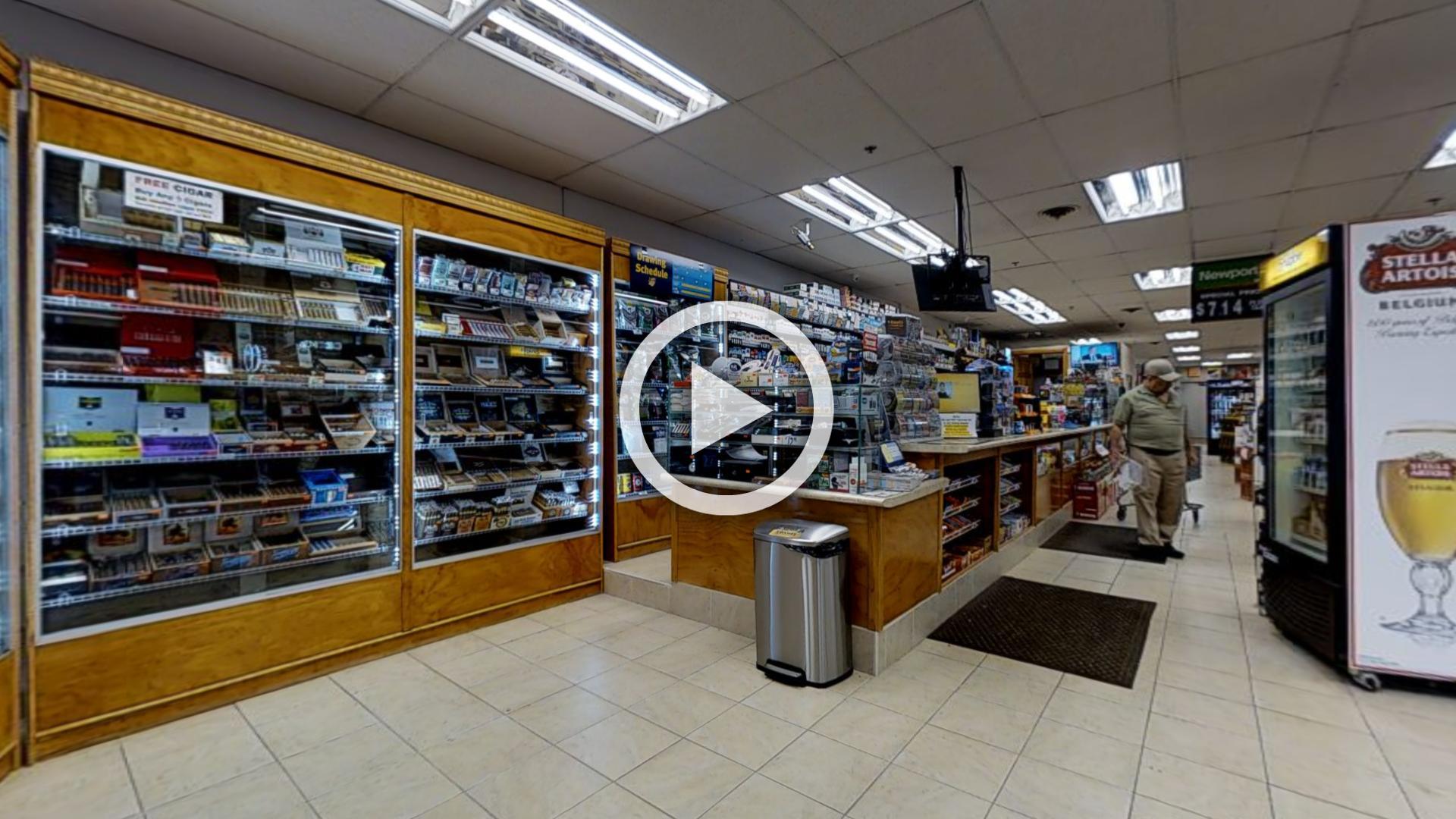 Matterport 360° Virtual Tour of a Liquor Store - Virtual Vista, LLC