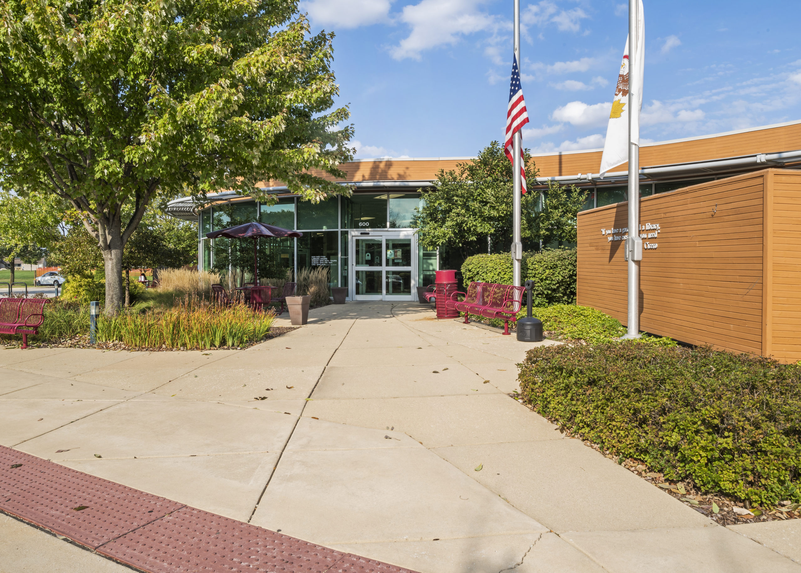 Architectural Photographs of Oak Brook Public Library - Virtual Vista, LLC